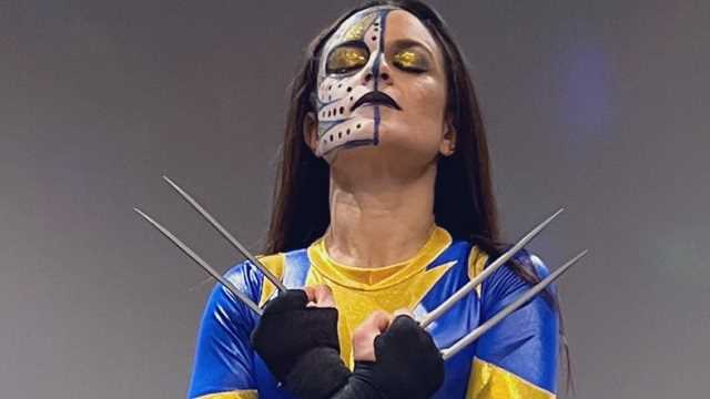 AEW Wrestler Thunder Rosa Transformed Into X-23/Wolverine With Some ...