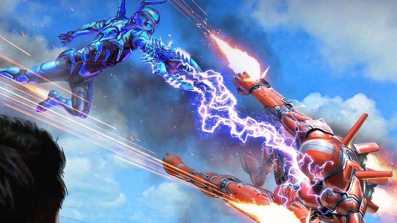 Marvel Studios Artist Shares BLUE BEETLE Concept Art Used To Pitch ...