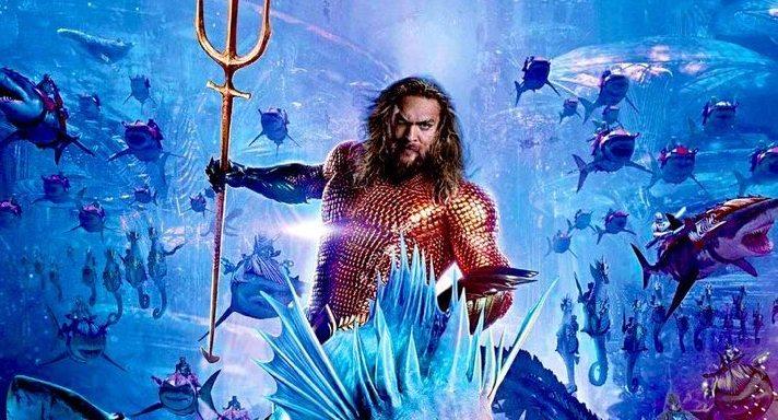 AQUAMAN Rides Storm Into Battle On New International Poster For THE ...