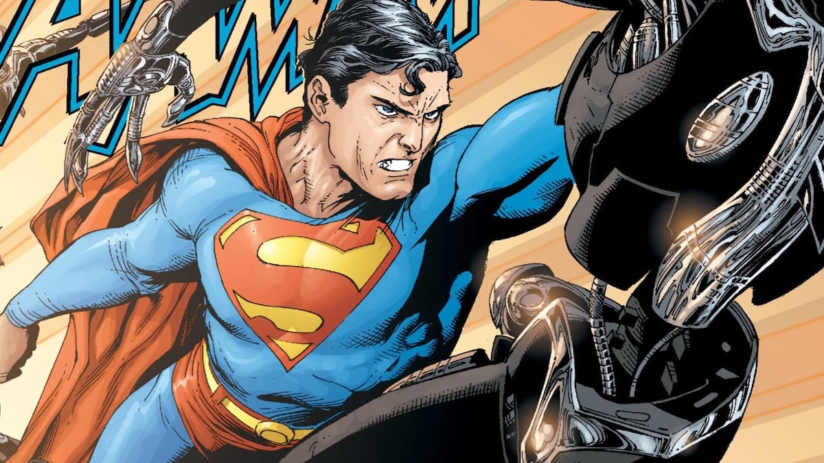 SUPERMAN Spins Through The Air While Fighting The Movie's Villains In ...