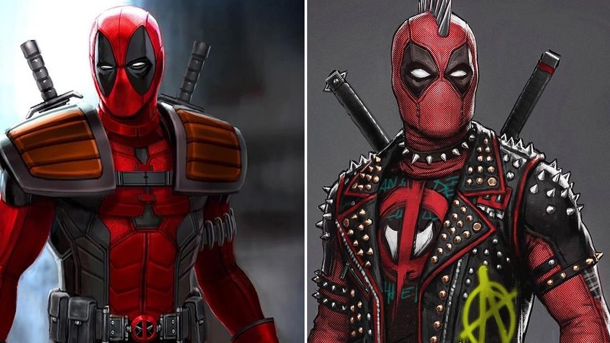 DEADPOOL & WOLVERINE Concept Art Reveal Deadpool's Rob Liefeld-Inspired ...