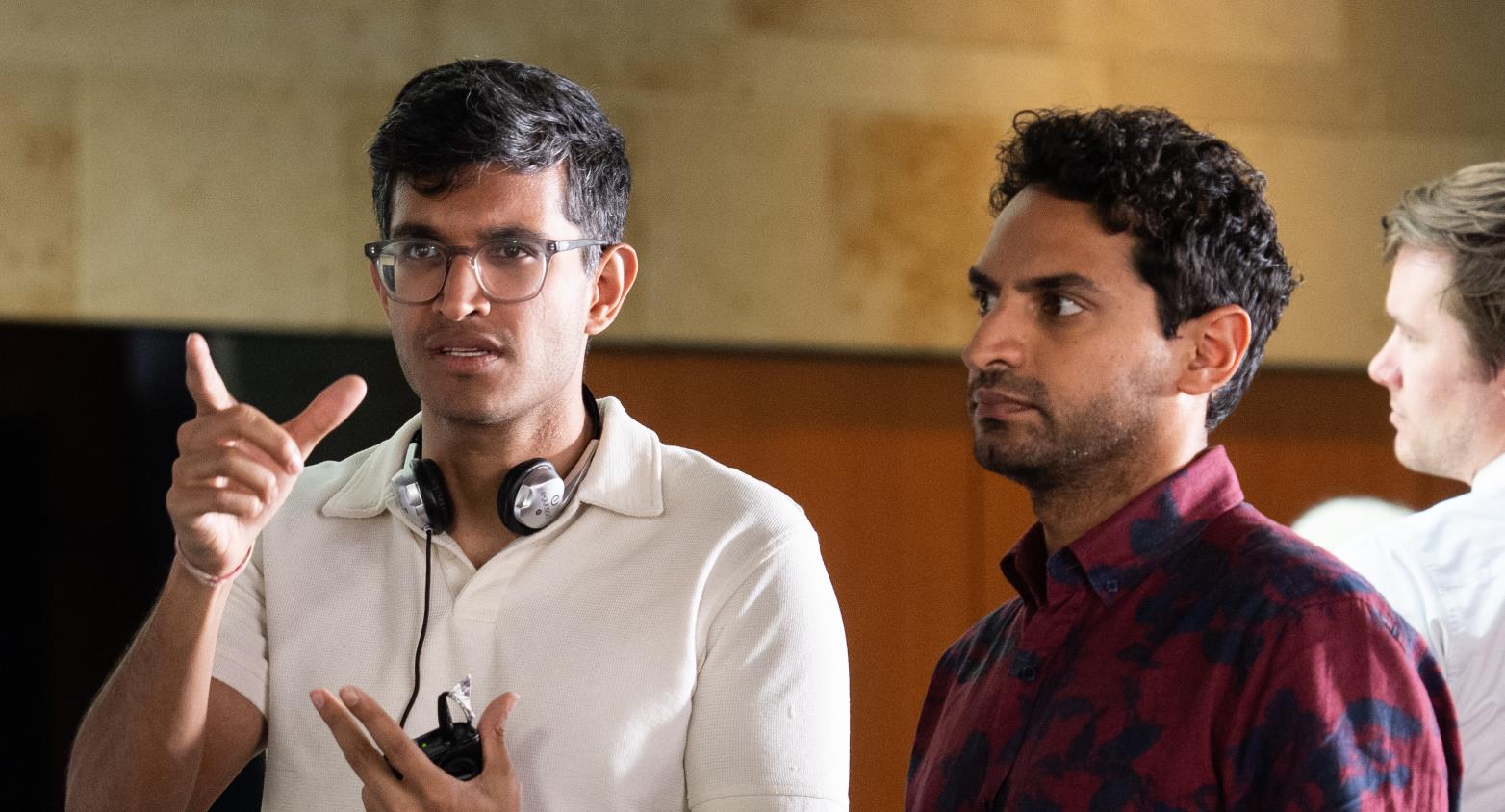 A NICE INDIAN BOY: Karan Soni & Roshan Sethi On Casting ETERNALS' Harish Patel, SRK Moment ...