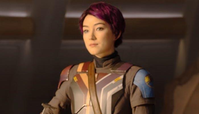 AHSOKA Still Reimagines STAR WARS REBELS Epilogue; Sabine Wren Actress ...