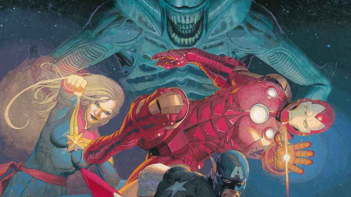 ALIENS VS. AVENGERS Comic Book Crossover On The Way From Marvel's ...