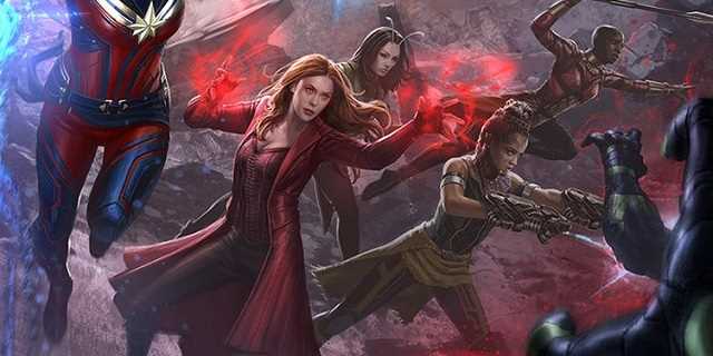 AVENGERS: ENDGAME - Jaw-Dropping Andy Park Keyframe Concept Art Shows A ...