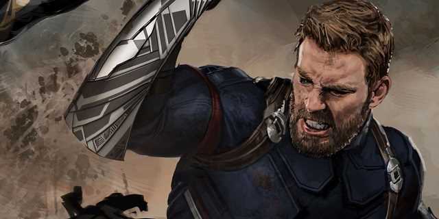AVENGERS: INFINITY WAR Concept Art Reveals A Different Take On Captain ...