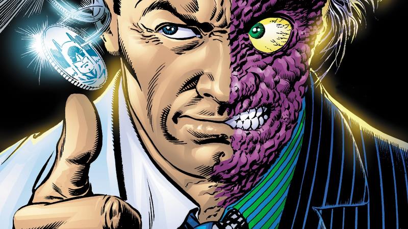 GOTHAM KNIGHTS Star Misha Collins Teases His Two-Face Transformation ...