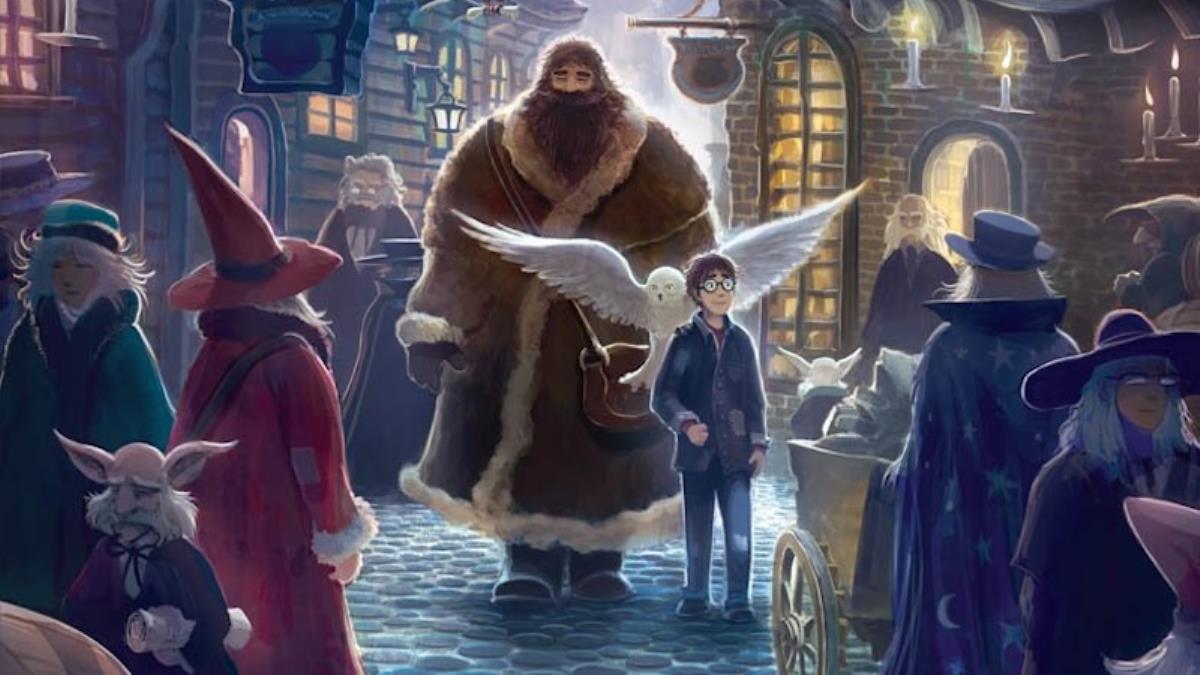 HARRY POTTER Set Video Sees Hagrid And The Boy Wizard Making Their Way ...