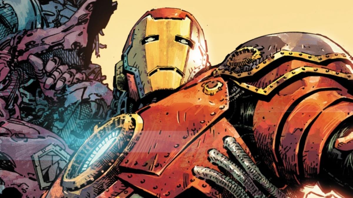 IRON MAN #1 Variant Cover Reveals New Look At Tony Stark's "Improvised ...