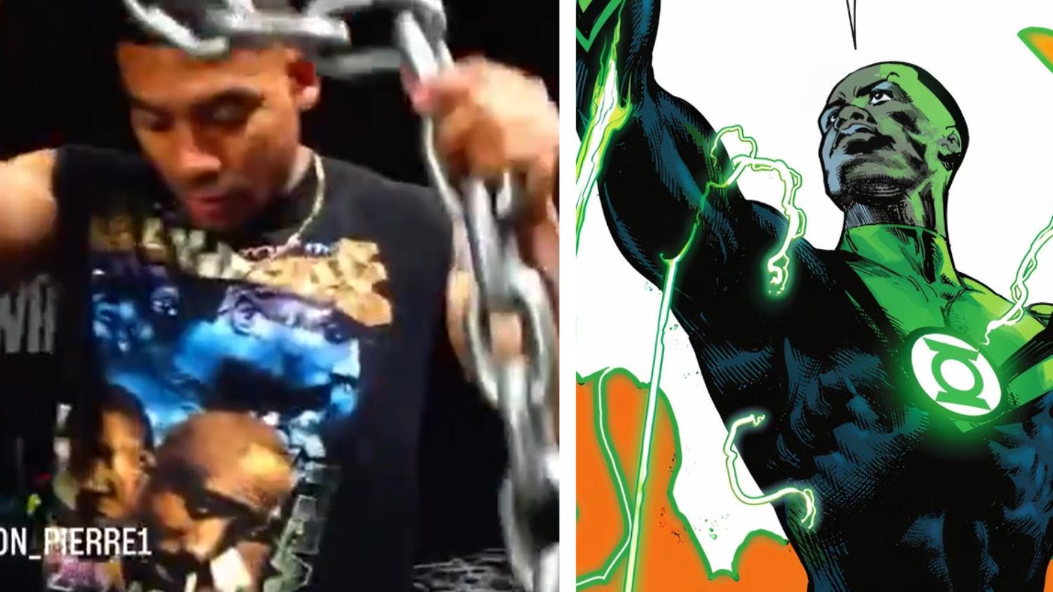 LANTERNS Star Aaron Pierre Chronicles A Serious Injury He Suffered ...