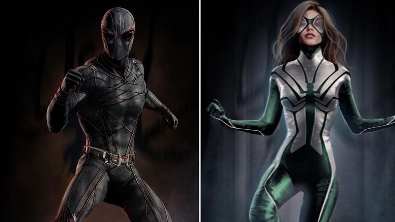 MADAME WEB Concept Art Reveals Best Look Yet At Costumes Worn By Araña ...