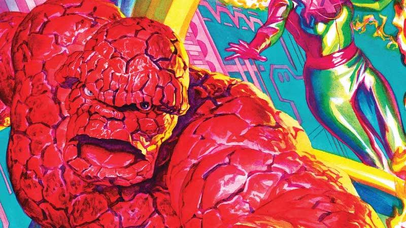 Marvel Comics Reveals First Look At FANTASTIC FOUR #1 As The Thing ...