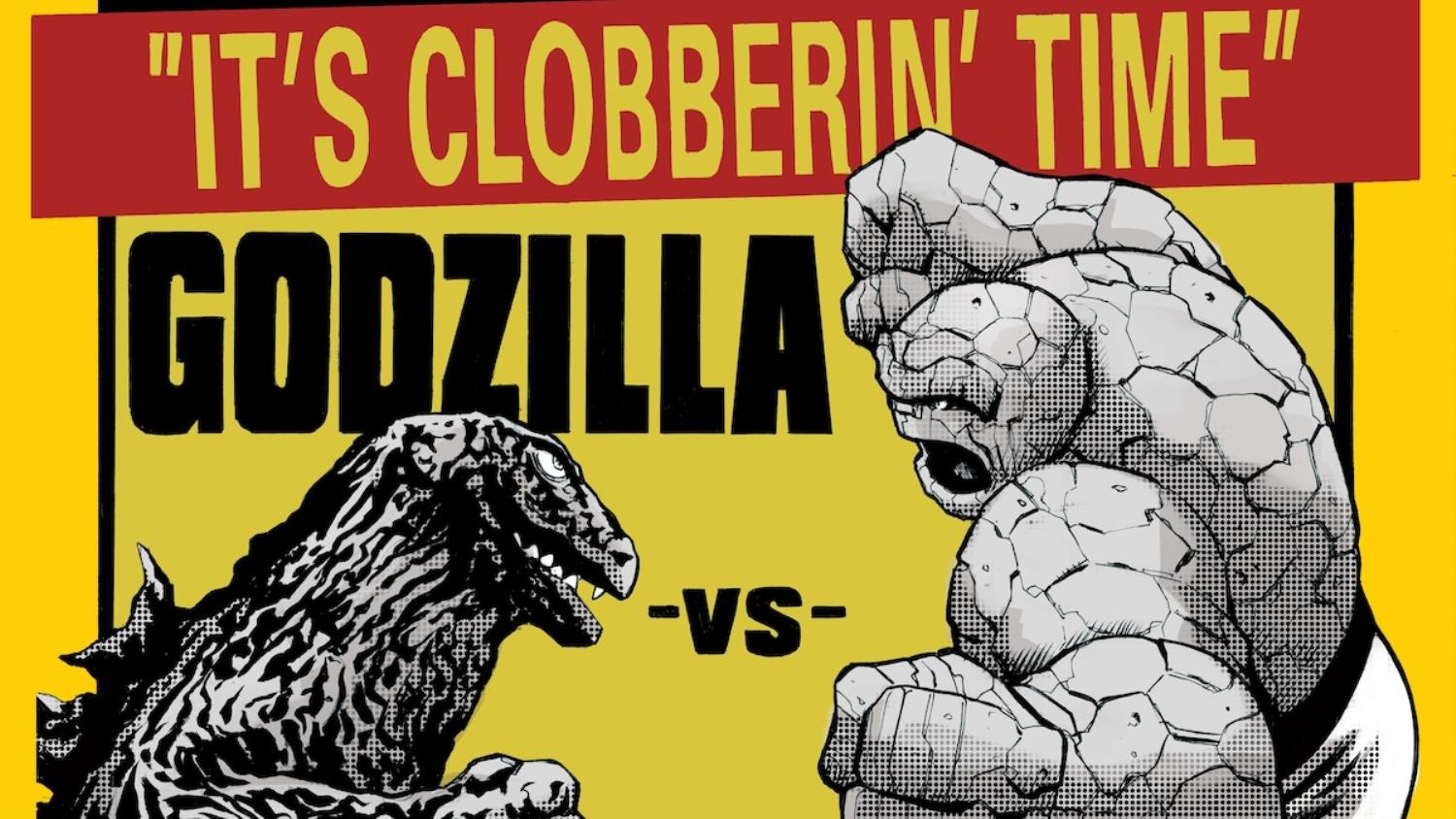 Marvel Comics Reveals New GODZILLA VS. FANTASTIC FOUR Artwork And ...