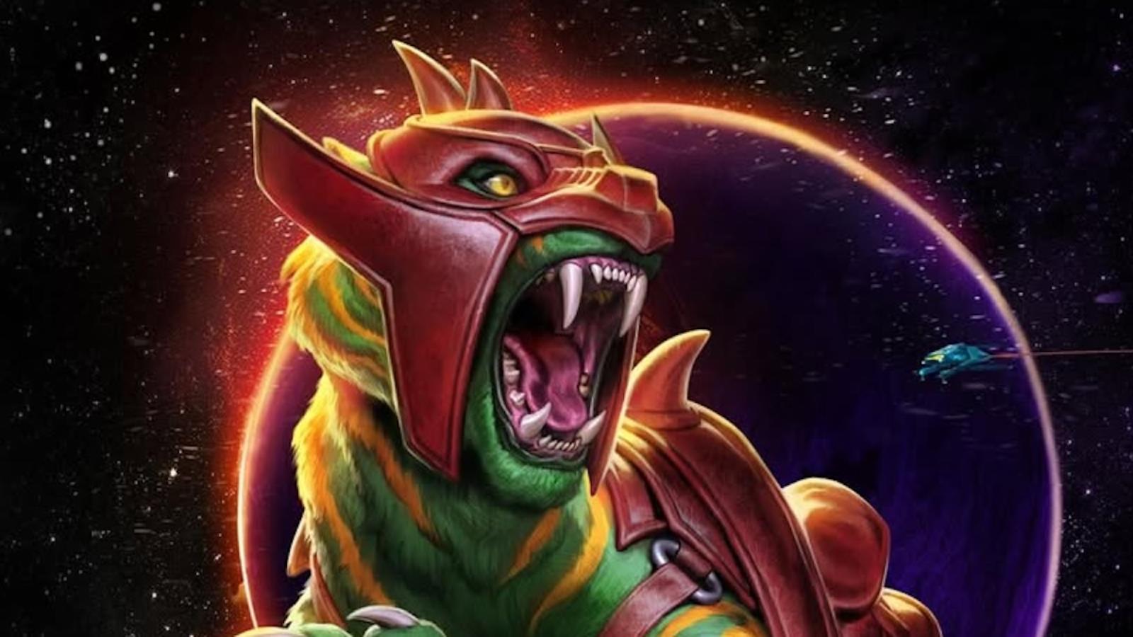 MASTERS OF THE UNIVERSE Promo Art Shows Armored Battle Cat Ready For A ...