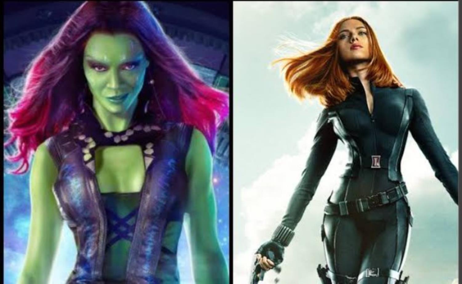 MCU's Gamora Vs Black Widow: Zoe Saldaña Overtakes Scarlett Johansson ...