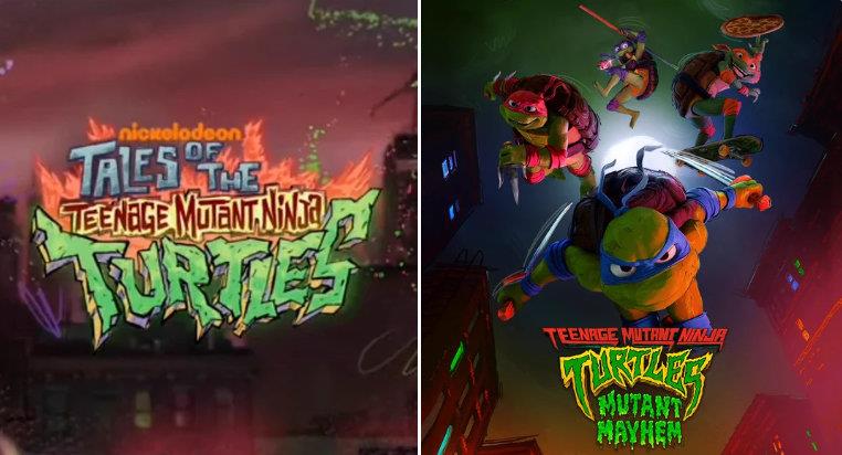 MUTANT MAYHEM Spin-Off TALES OF THE TEENAGE MUTANT NINJA TURTLES Logo ...
