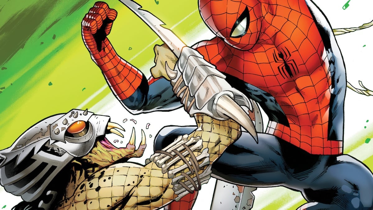 PREDATOR VS. SPIDER-MAN #1 First Look Teases Spidey's Bloodiest Comic ...