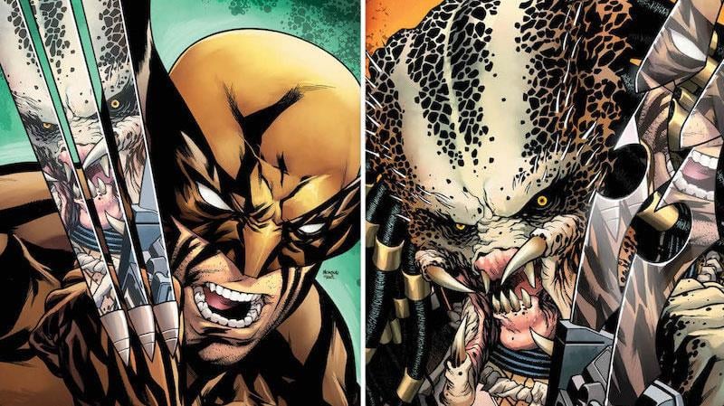 PREDATOR VS WOLVERINE Variant Covers Tease The Marvel Universe's Most ...