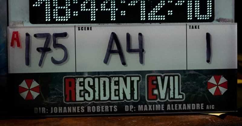 RESIDENT EVIL Reboot Officially Wraps Filming; First Production Still ...