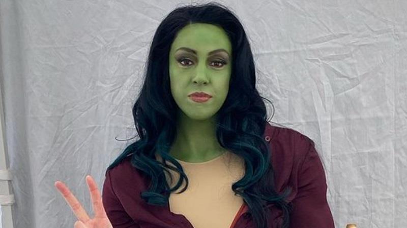 SHE-HULK: ATTORNEY AT LAW - She-Hulk's 6'5" Body Double Shares Some Fun ...