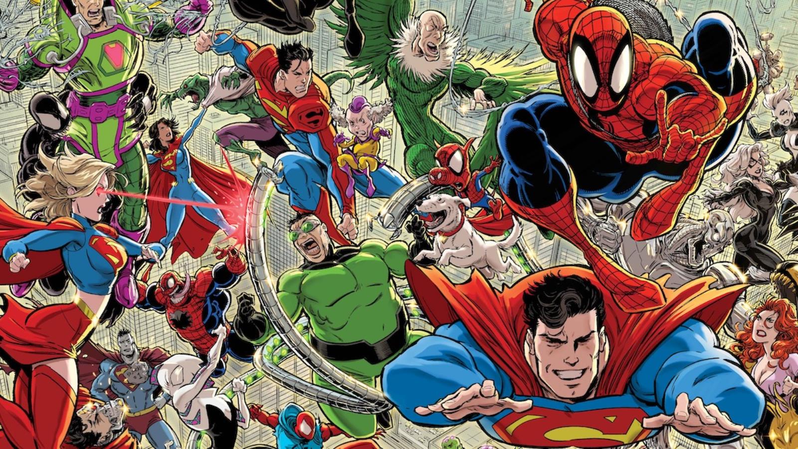 SPIDER-MAN/SUPERMAN Crossover Brings Geoff Johns Back To Marvel; Will ...