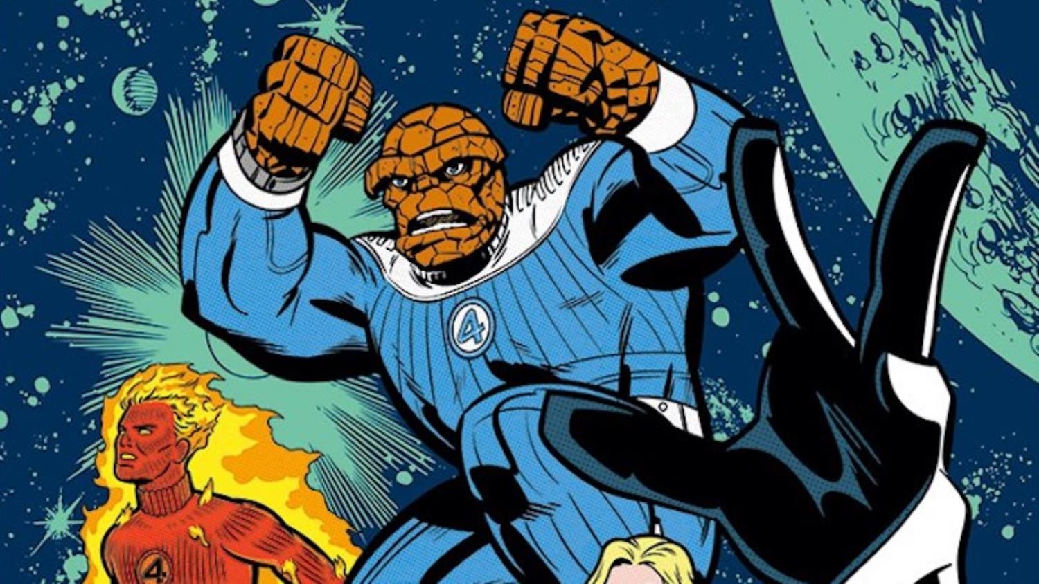 THE FANTASTIC FOUR: FIRST STEPS Promo Art Delivers A Fun, Comic ...