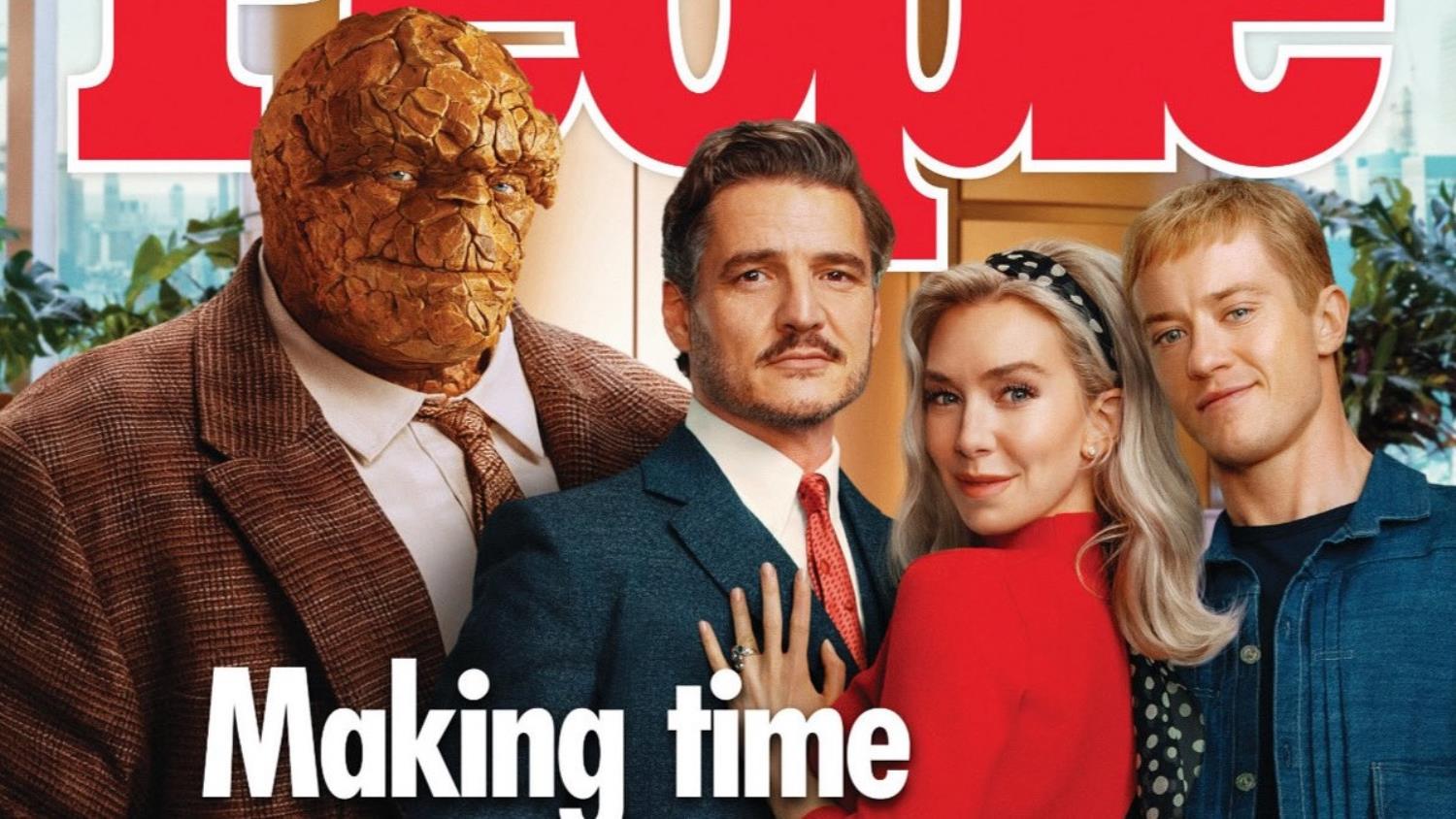 THE FANTASTIC FOUR: Marvel's First Family Covers PEOPLE Magazine - And ...