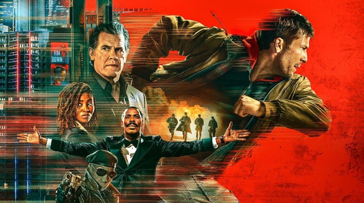 THE RUNNING MAN: Glen Powell's Ben Richards Is Hunted Down On New ...