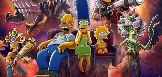 THE SIMPSONS Unveils Official AVENGERS-Inspired Poster For Upcoming ...