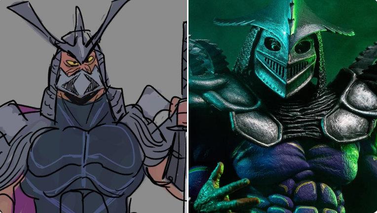 TMNT: MUTANT MAYHEM Shredder Concept Art Spotlights THE SECRET OF THE ...