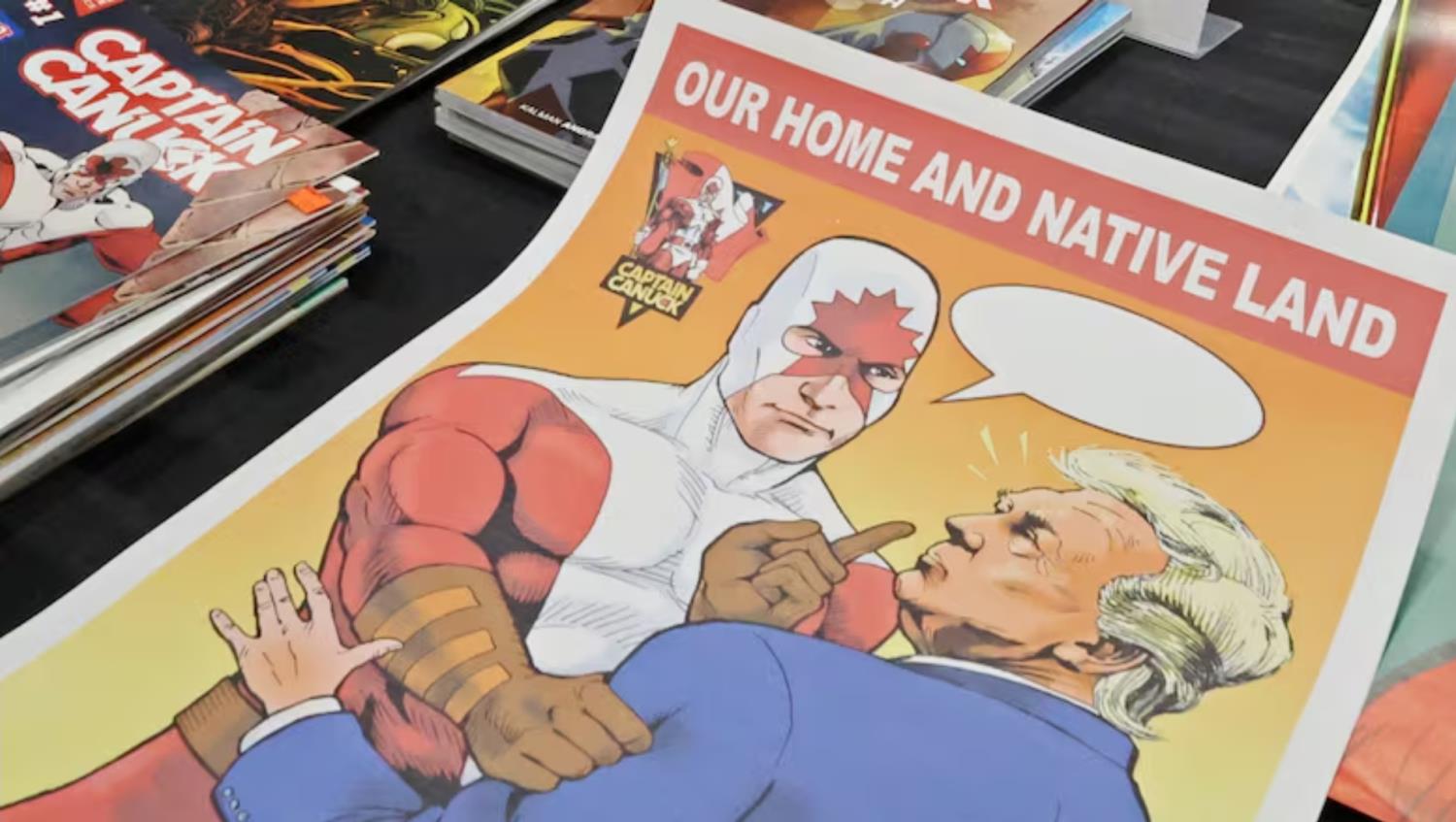 Trump And Musk Are Now Supervillains In CAPTAIN CANUCK Comics