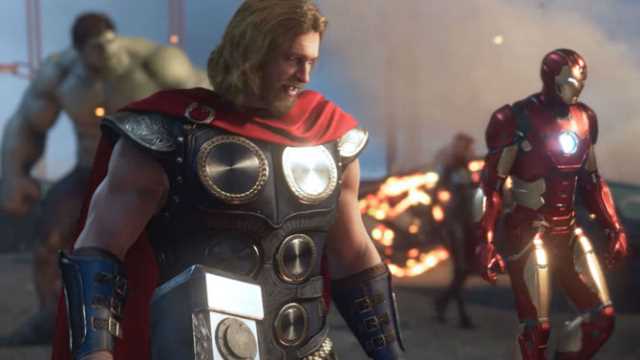 VIDEO GAMES: Thor Brings The Thunder In New MARVEL'S AVENGERS Gameplay ...
