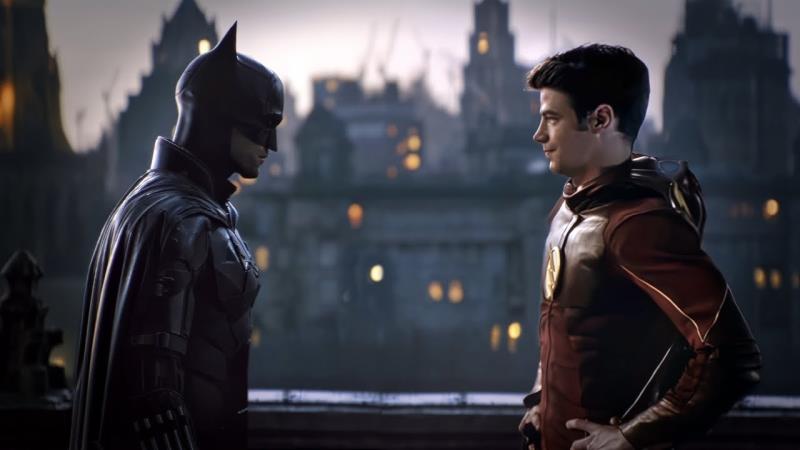 Viral Fan Made Video Shows Grant Gustins The Flash Meeting Robert