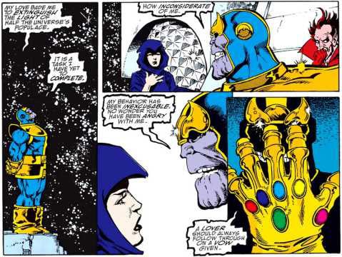 What happens to the Infinity Gauntlet after Thanos snaps his fingers ...